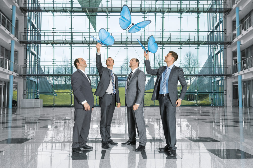 eMotionButterflies, autonomously controlled flight – SkySpirit